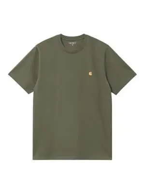 Carhartt Work In Progress Carhartt Wip Men's Case T-shirt - Short Sleeve Crew Neck Green