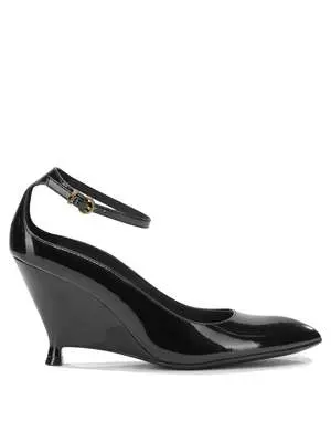 Pinko Leather Heeled Shoes - Black