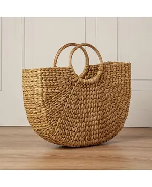 VERVE CULTURE Circle Handle Tote