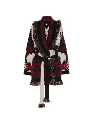 Alanui Icon Cashmere Cardigan - Brown