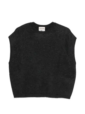 SEMICOUTURE Beth Wool Vest - Grey