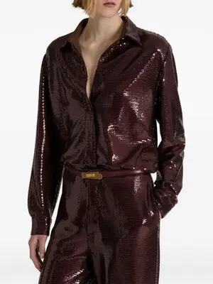 Alberta Ferretti Sequined Shirt