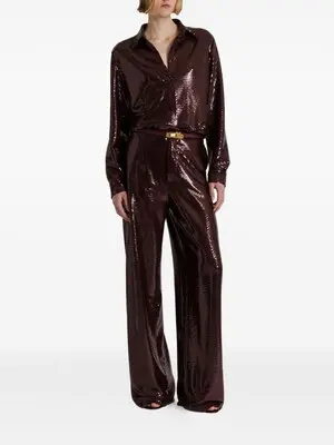 Alberta Ferretti Sequined Shirt