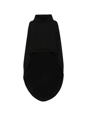 Balenciaga Oversized Cotton Sweatshirt - Black