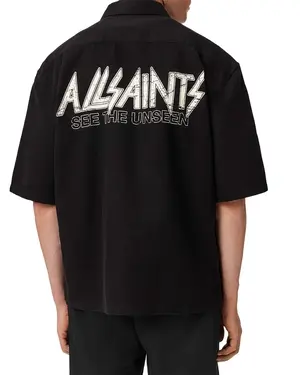 ALLSAINTS Synth See The Unseen Logo Shirt