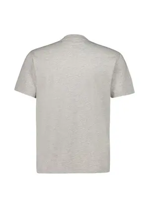 AMI Paris De Coeur Cotton T-shirt - Grey