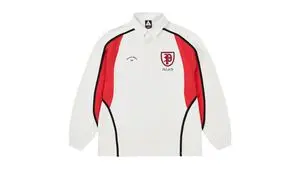 PALACE Scrum Rugby Shirt Top - White