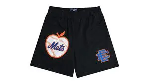 ERIC EMANUEL X New York Mets Short Black Blue - Multicolor