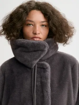 BY MALENE BIRGER Vela Faux Fur Jacket
