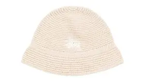 StÜssy Basic Knit Bucket Hat - Oat
