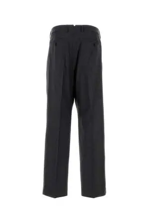 AMI Paris Dark Grey Wool Pant