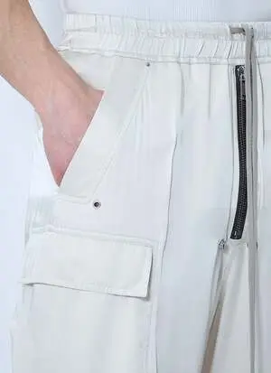 Rick Owens Belas Satin Cargo Pants