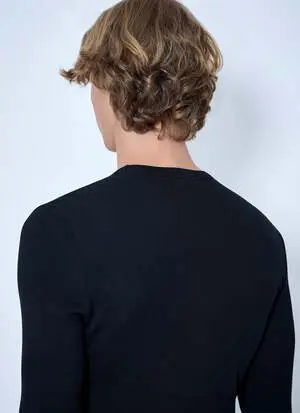 LEMAIRE Long Sleeve Ribbed Tee