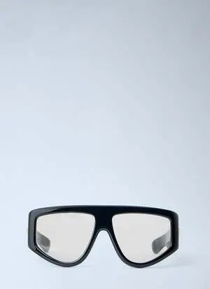 Bottega Veneta Geometric Frame Sunglasses - Black