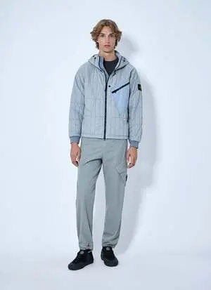 Stone Island Quilted Hooded Jacket