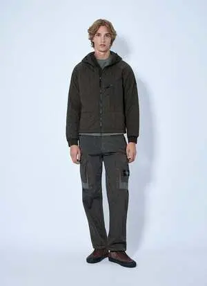Stone Island Quilted Hooded Jacket