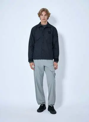 Stone Island Button-up Nylon Jacket