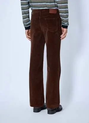 Marni Corduroy Straight-leg Trousers