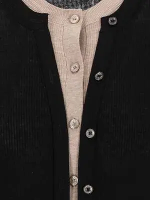 Acne Studios Layered Button-up Cardigan