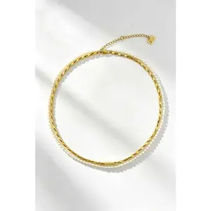 CLASSICHARMS Madison Layered Pearl And -plated Link Necklace - Gold