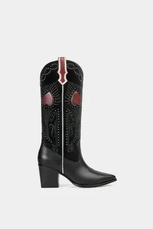 DANTE Leather Boots Fiore