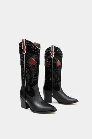 DANTE Leather Boots Fiore