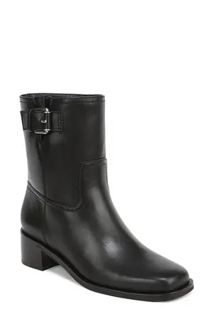 Vince London Leather Bootie - Black