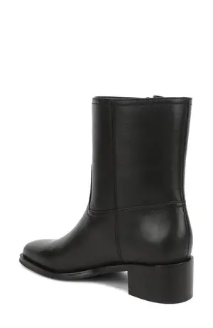 Vince London Leather Bootie - Black