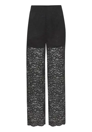 LASCANA Lace Overlay Pants