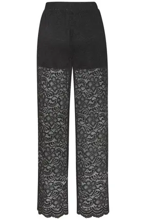 LASCANA Lace Overlay Pants