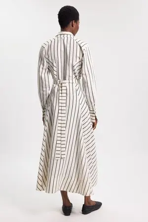 Karen Millen Stripe Midi Dress