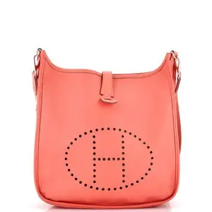 Hermès Evelyne Bag Gen Iii Epsom Pm - Red