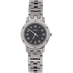 Hermès Clipper Quartz Watch Stainless Steel 24 - Metallic Silver