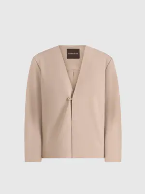 Manière De Voir Axel Minimal Shirt - Taupe