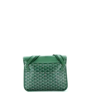 Goyard Coursier Messenger Bag Coated Canvas And Leather