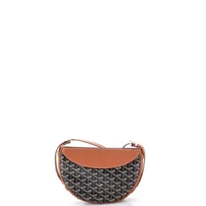 Goyard Hirondelle Shoulder Bag Coated Canvas And Leather
