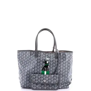 Goyard Saint Louis Tote Printed Coated Canvas Pm