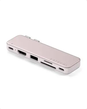 SATECHI Usb-c Snap Hub For Macbook Neo - Blush
