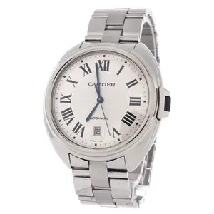 CARTIER Cle De Automatic Watch Stainless Steel 40