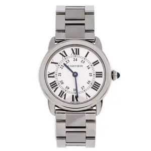 CARTIER Ronde Solo De Quartz Watch Stainless Steel 29 - Metallic Silver