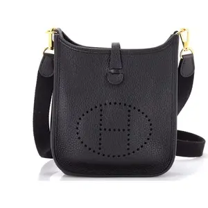 Hermès Evelyne Bag Gen Iii Clemence Tpm - Black