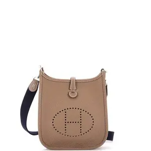 Hermès Evelyne Bag Gen Iii Clemence Tpm - Grey