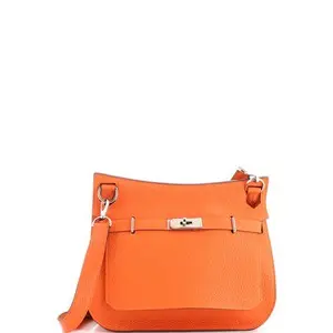 Hermès Jypsiere Bag Clemence 28 - Orange