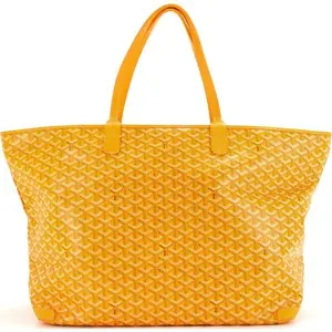 Goyard Artois Tote Coated Canvas Gm - Yellow