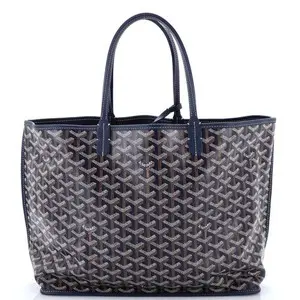 Goyard Anjou Reversible Tote Coated Canvas Pm - Blue