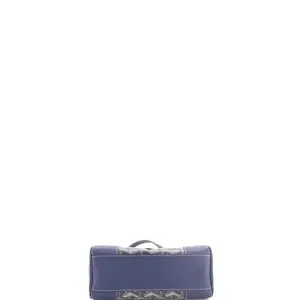 Goyard Saigon Top Handle Bag Coated Canvas With Leather Mini