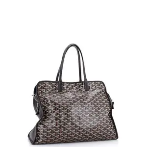 Goyard Hardy Pet Carrier Coated Canvas Pm