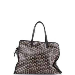 Goyard Hardy Pet Carrier Coated Canvas Pm