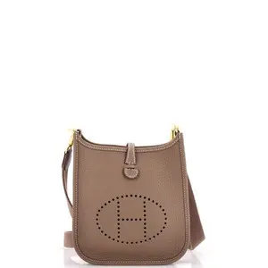 Hermès Evelyne Bag Gen Iii Clemence Tpm - Grey
