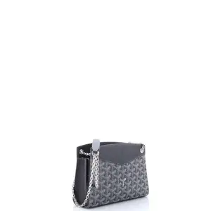 Goyard Structured Rouette Chain Shoulder Bag Coated Canvas Mini